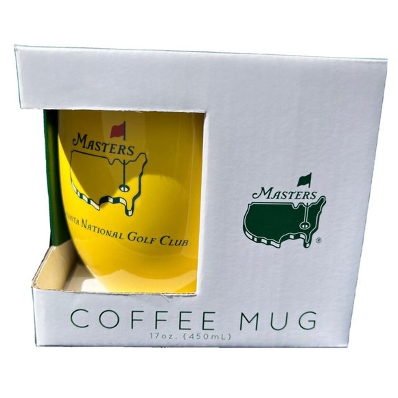 Masters | Kitchen | Masters Golf Coffee Mug Yellow 223 New In Hand ...